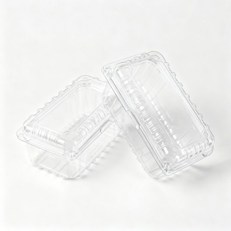 Rectangular Clear Plastic Food Containers - YBJ Food Packaging